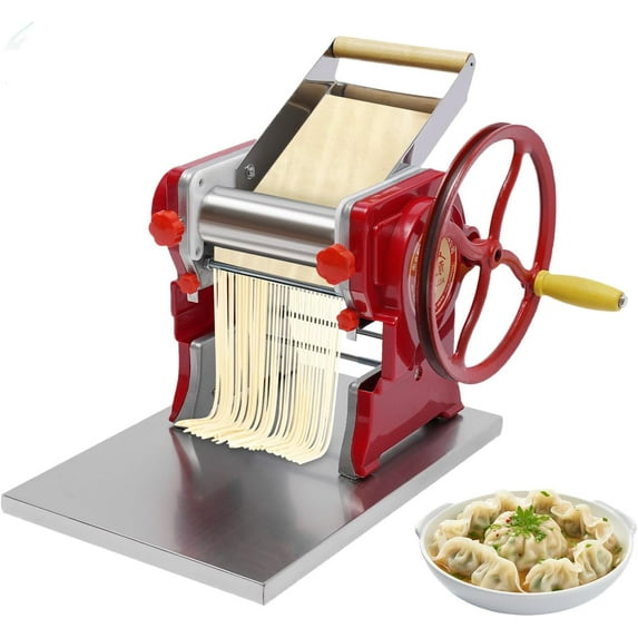 Pasta Maker Machine, Manual Noodle Machine Pasta Dough Roller with ...