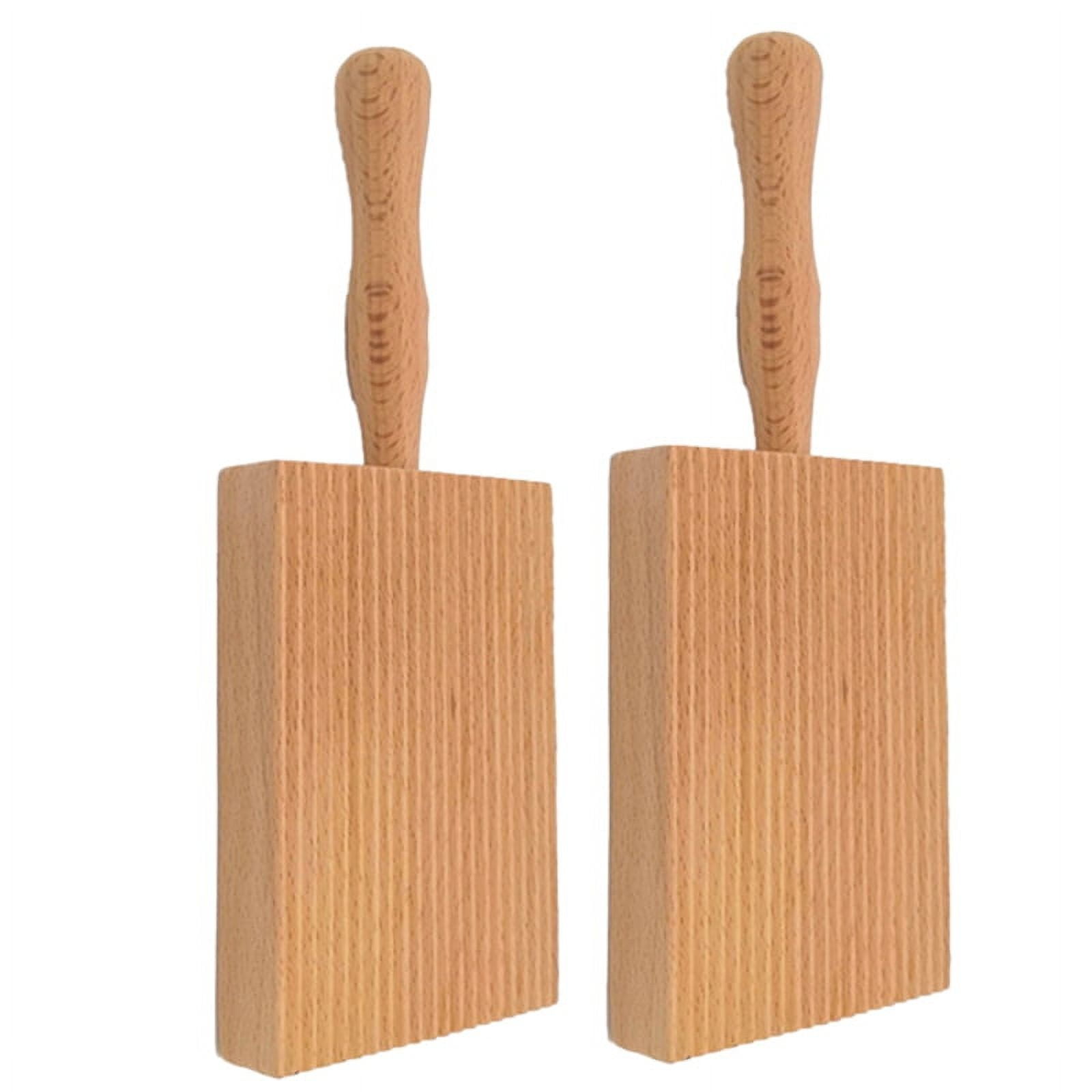 Pasta Making Board, Gnocchi Board, Beech Wood Gnocchi Board Butter ...