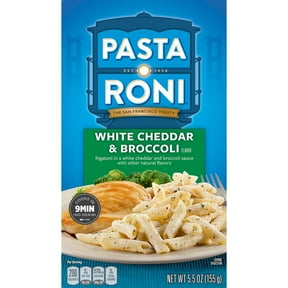 Pasta Roni Shells and White Cheddar Pasta 6.2 oz Box, Shell Shaped ...