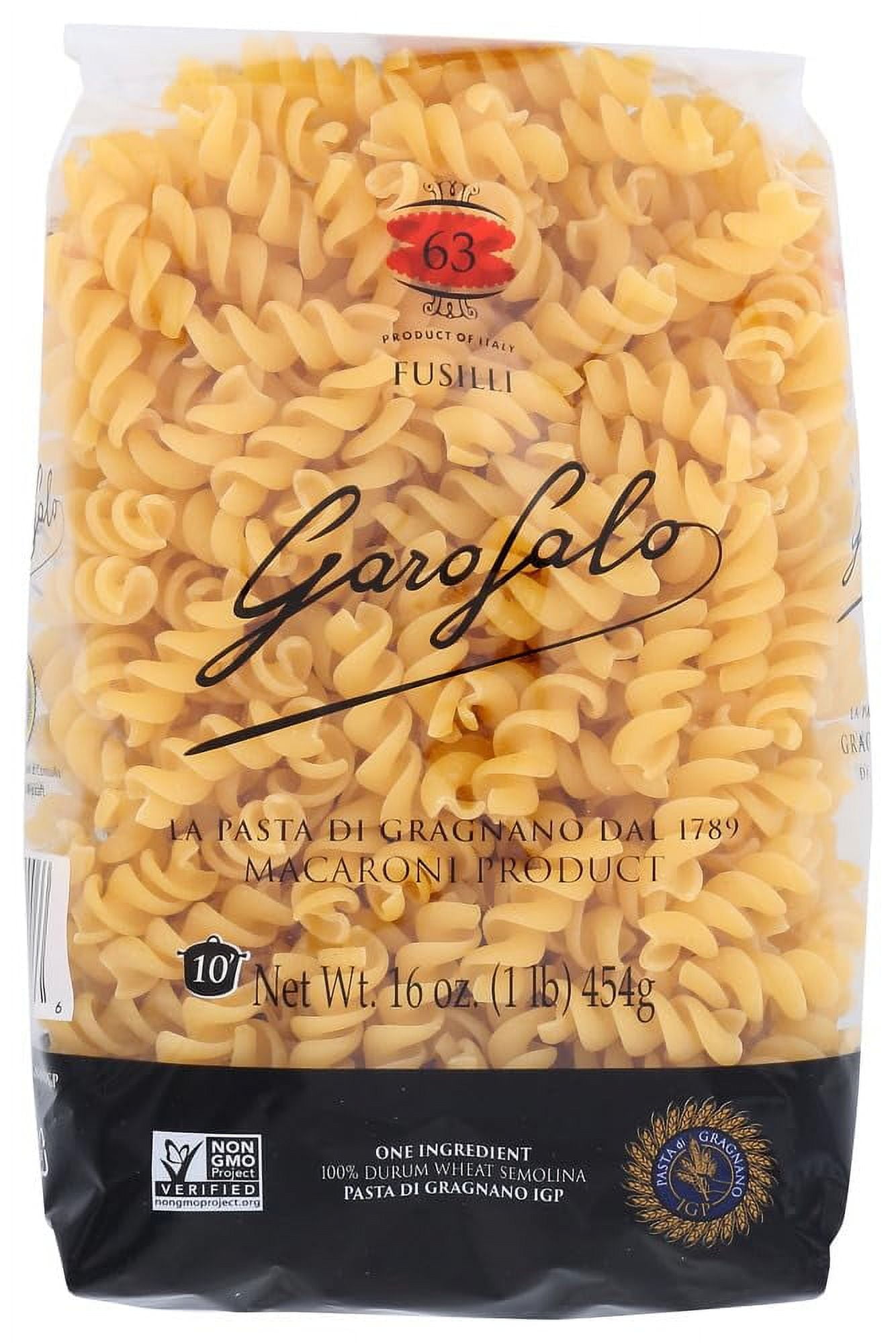 Pasta S63 Fusilli Pasta, Case Of 20 - 1 lb. Boxes - Walmart.com