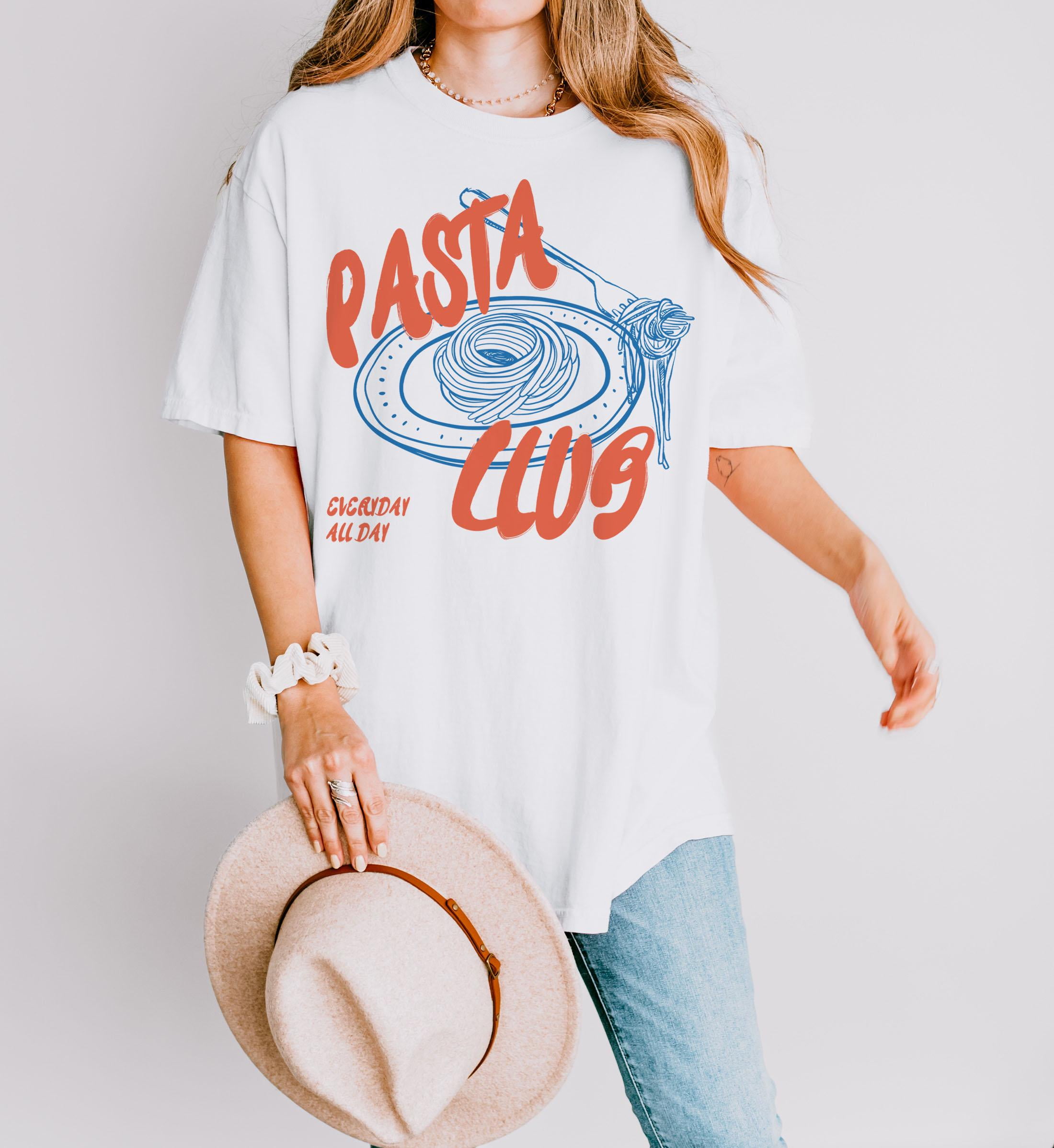 Pasta Shirt, Food Tshirt, Pasta Club Tee, Foodie Shirt, Pasta Lover ...