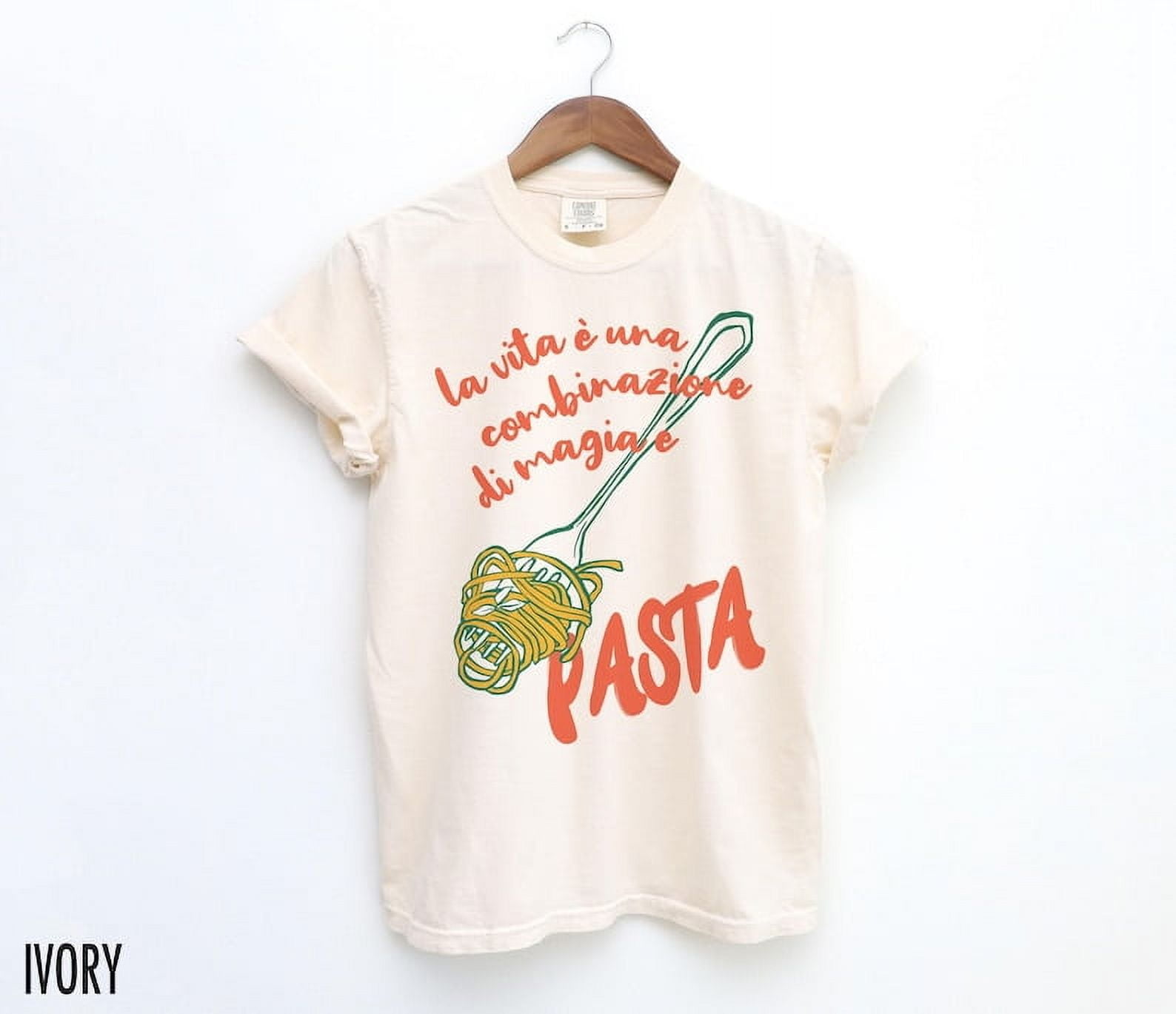 Pasta Shirt, Italian Shirt, Life is a Combination of Magic and Pasta ...