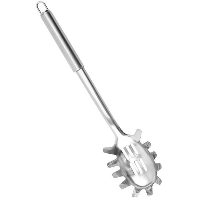 Pasta Spoon Stainless Steel Spaghetti Spoon Pasta Server Noddle Fork ...