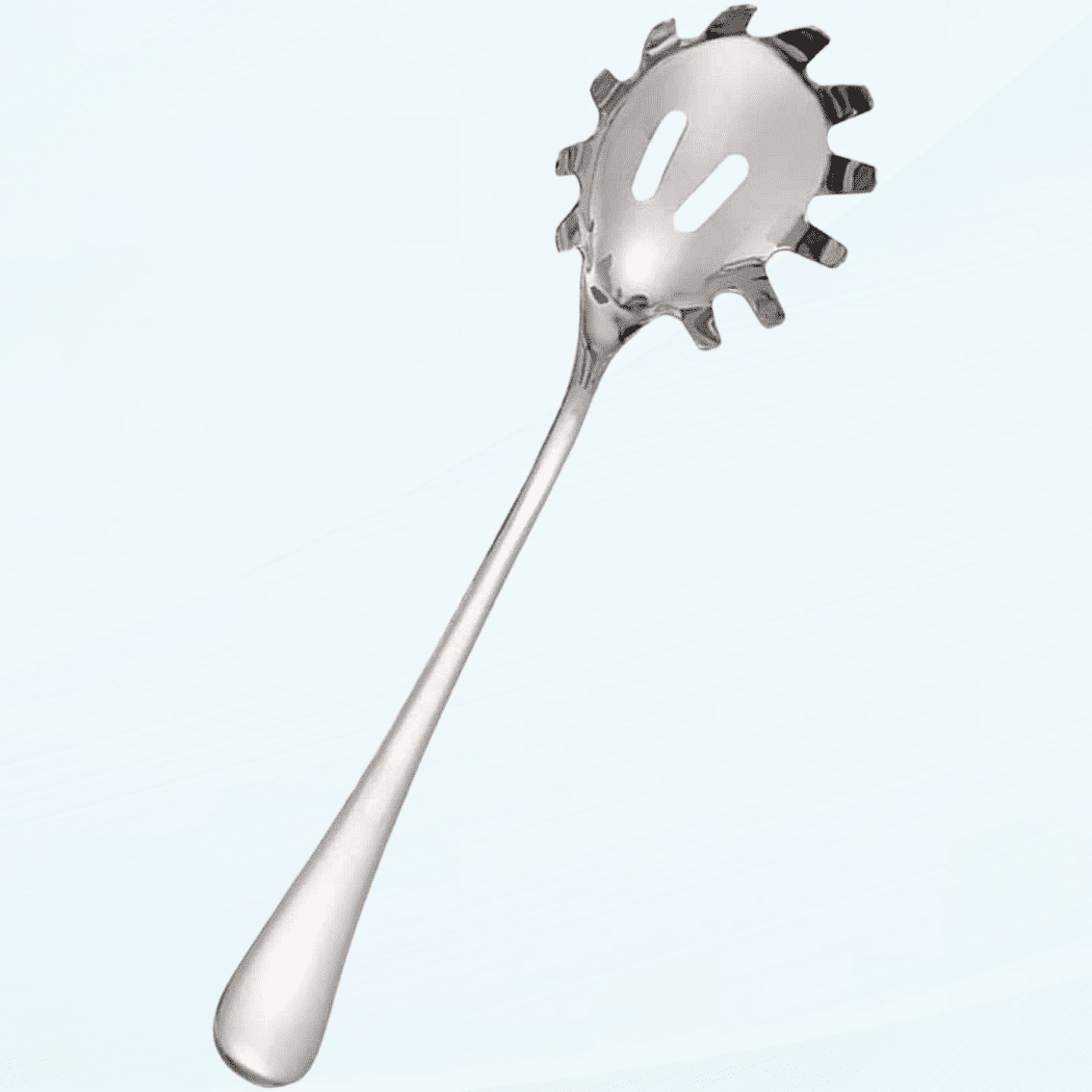 Pasta Strainer Pasta Fork Pasta Spoon Stainless Steel Spaghetti Sever ...