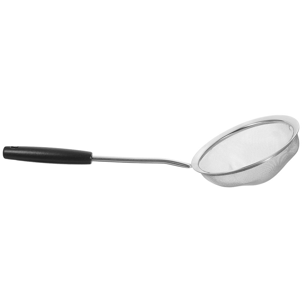Pasta Strainer Oil Drainer for Cooking Colander Stainless Steel Wooden ...