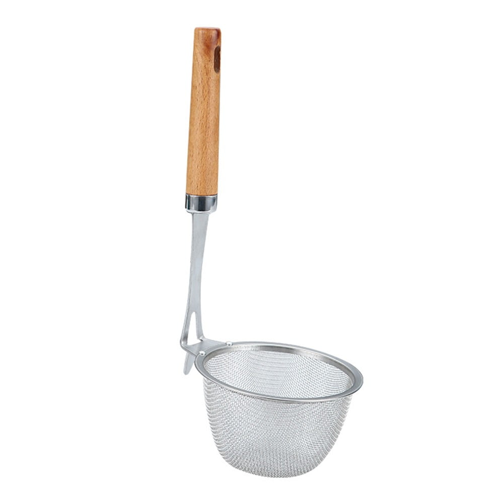 Pasta Strainer Stainless Steel Mesh Spider Strainer for Pasta Noodle ...