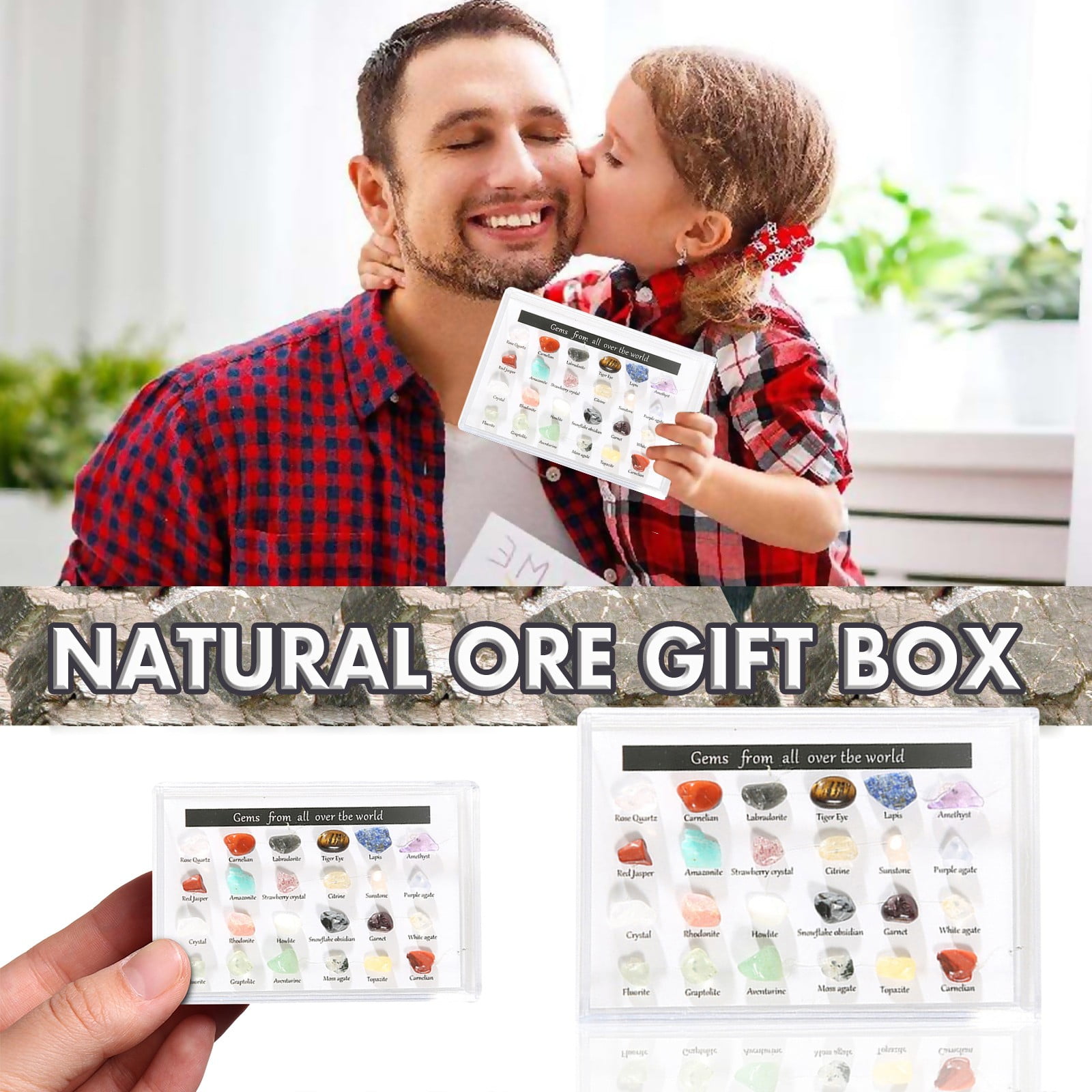 Pasta Timer Singing Retirement Clock Countdown Stone Storage , Natural ...