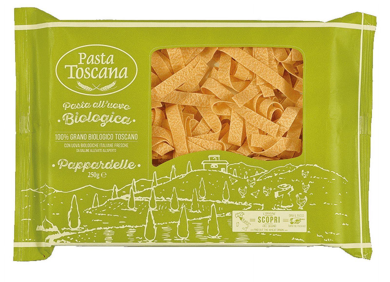 Pasta Toscana - Pasta Pappardelle Egg - Case of 12-8.82 OZ - Walmart.com