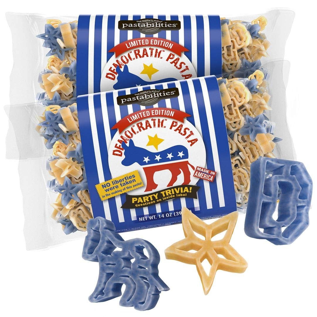 Pastabilities Democratic Pasta, Fun Shaped Political Party Noodles for ...