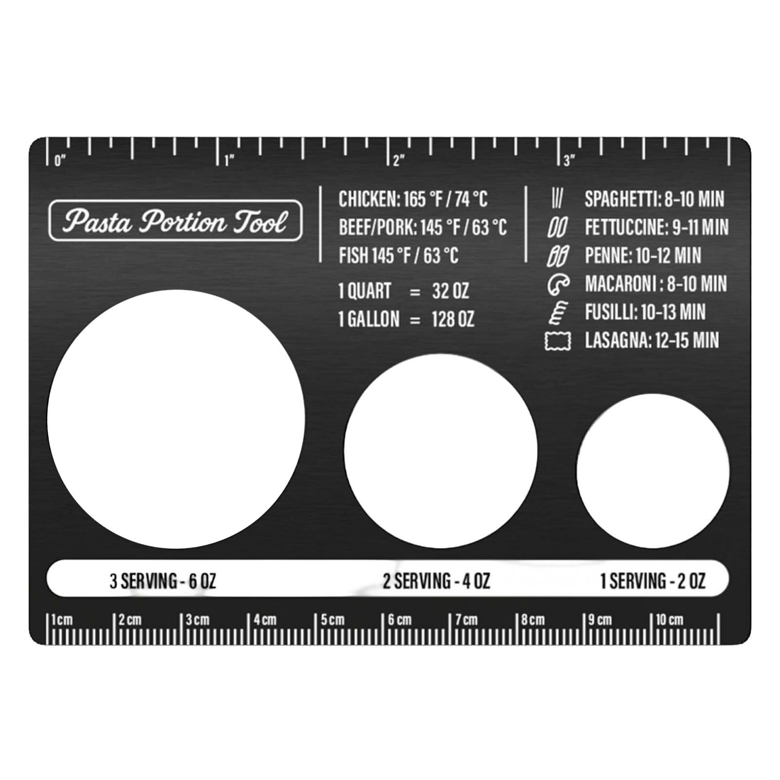 Pastas Measuring Scale with Calorie Indicators Stainless Steels Texture ...