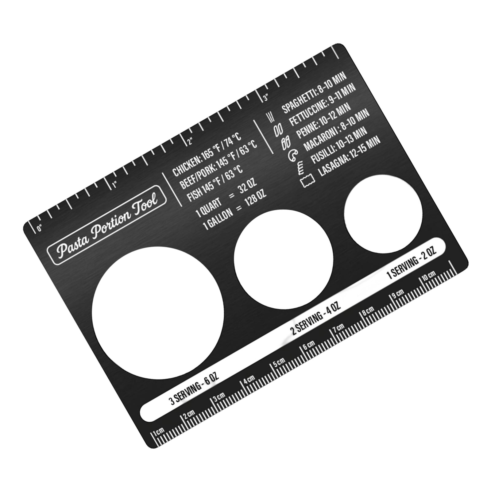 Pastas Measuring Scale with Calorie Indicators Stainless Steels Texture ...