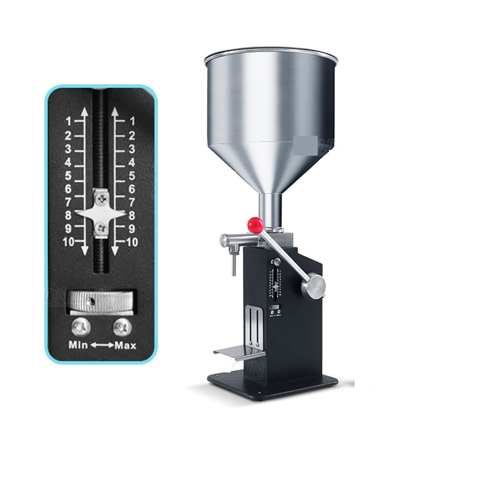Paste Filling Machine ZS-MGT1S Manual Cosmetic Cream Honey Viscous ...