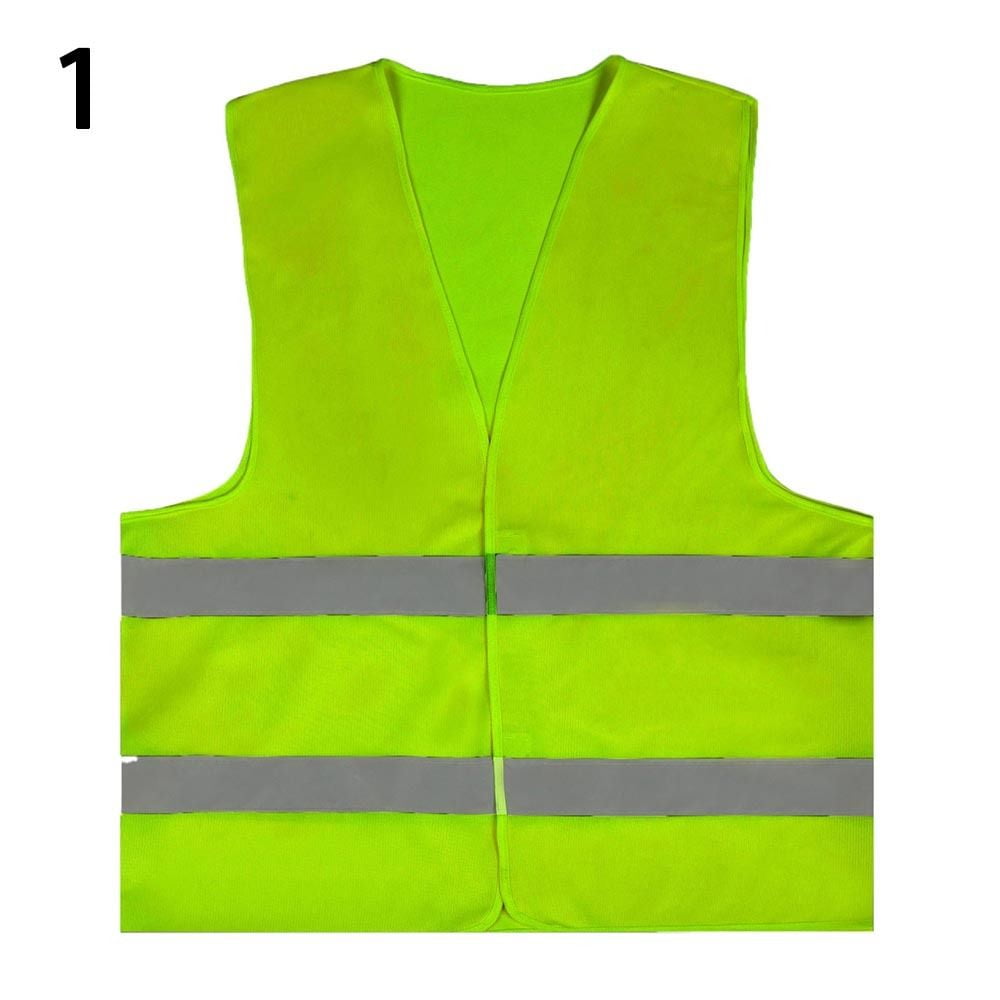Paste Front Warning Safety Wear Safety Vest Outdoor Construction ...