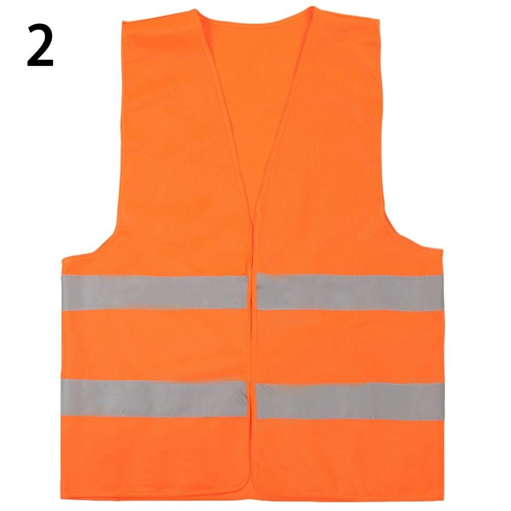 Paste Front Warning Safety Wear Safety Vest Outdoor Construction ...