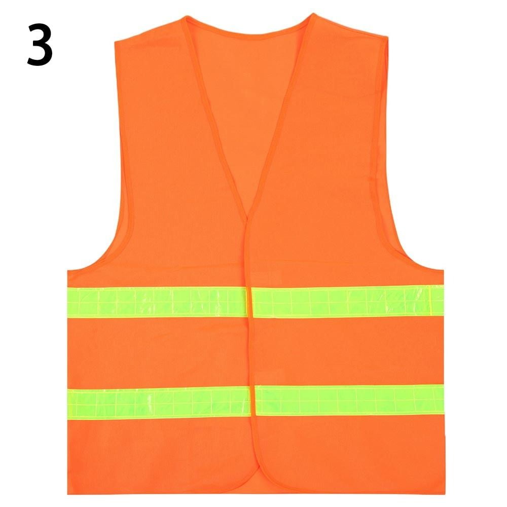 Paste Front Warning Safety Wear Safety Vest Outdoor Construction ...