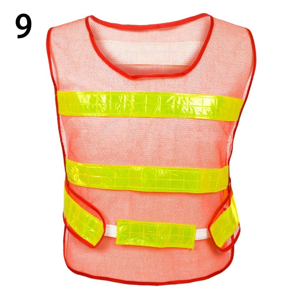 Paste Front Warning Safety Wear Safety Vest Outdoor Construction ...