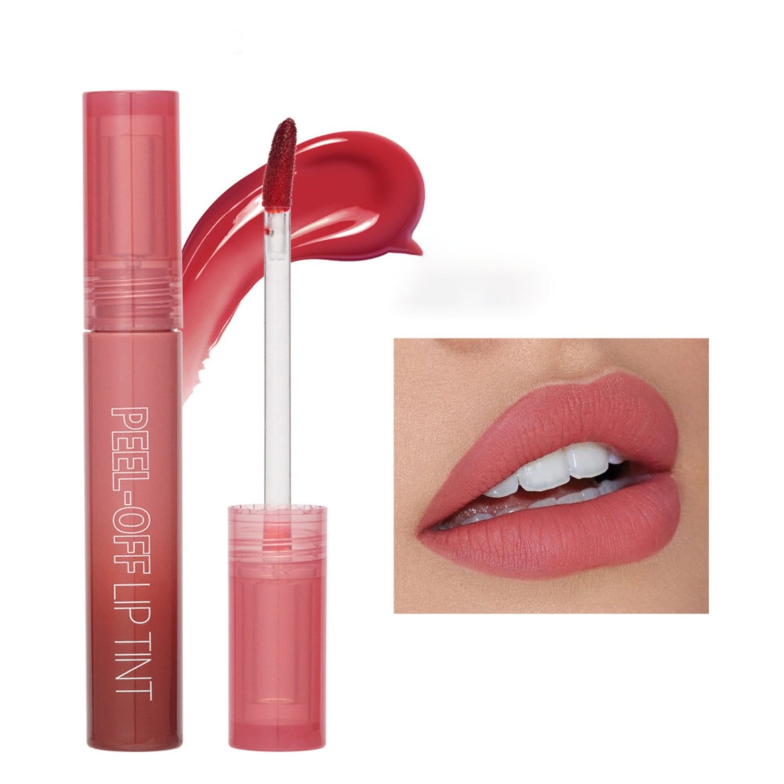 Paste Lip Glaze - Plauszm Tear Off Lip Glaze Base Color Lip Dye Tear ...