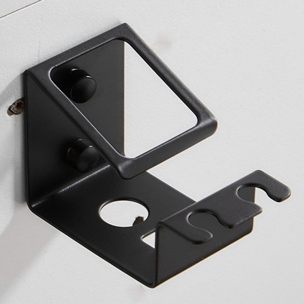 Paste Type Stainless Steel Toothbrush Holder Black Wall Mount ...