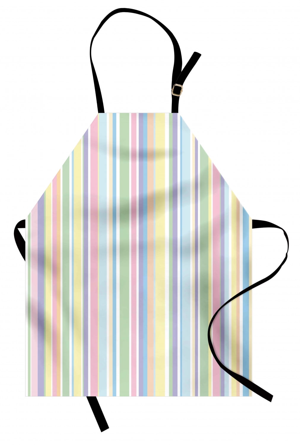 Pastel Apron Vertically Striped Pattern Different Colored Straight ...
