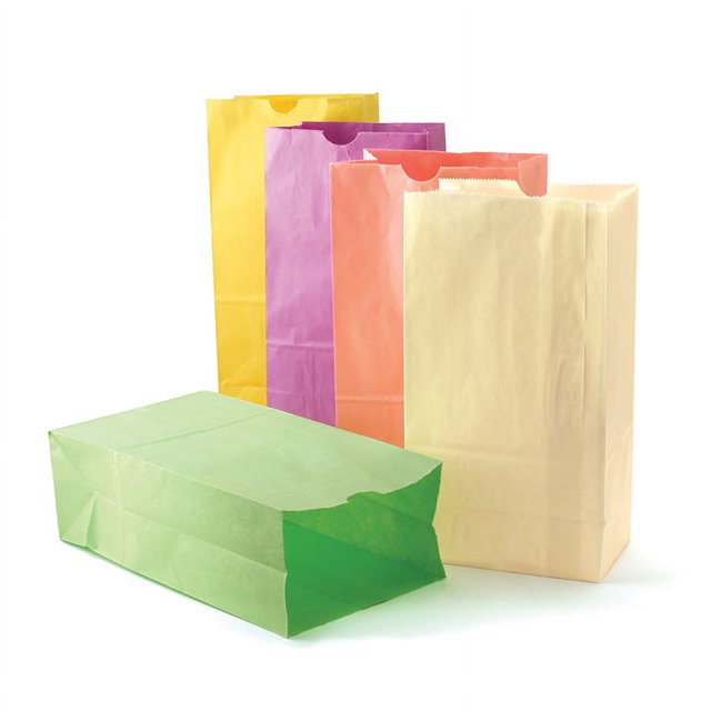 Pastel Assorted Bags, 6" x 3 1/2" x 11", Pack of 28 | Bundle of 10 ...