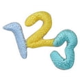 Pastel Baby 123 Numbers Iron on Embroidered Patch - Walmart.com
