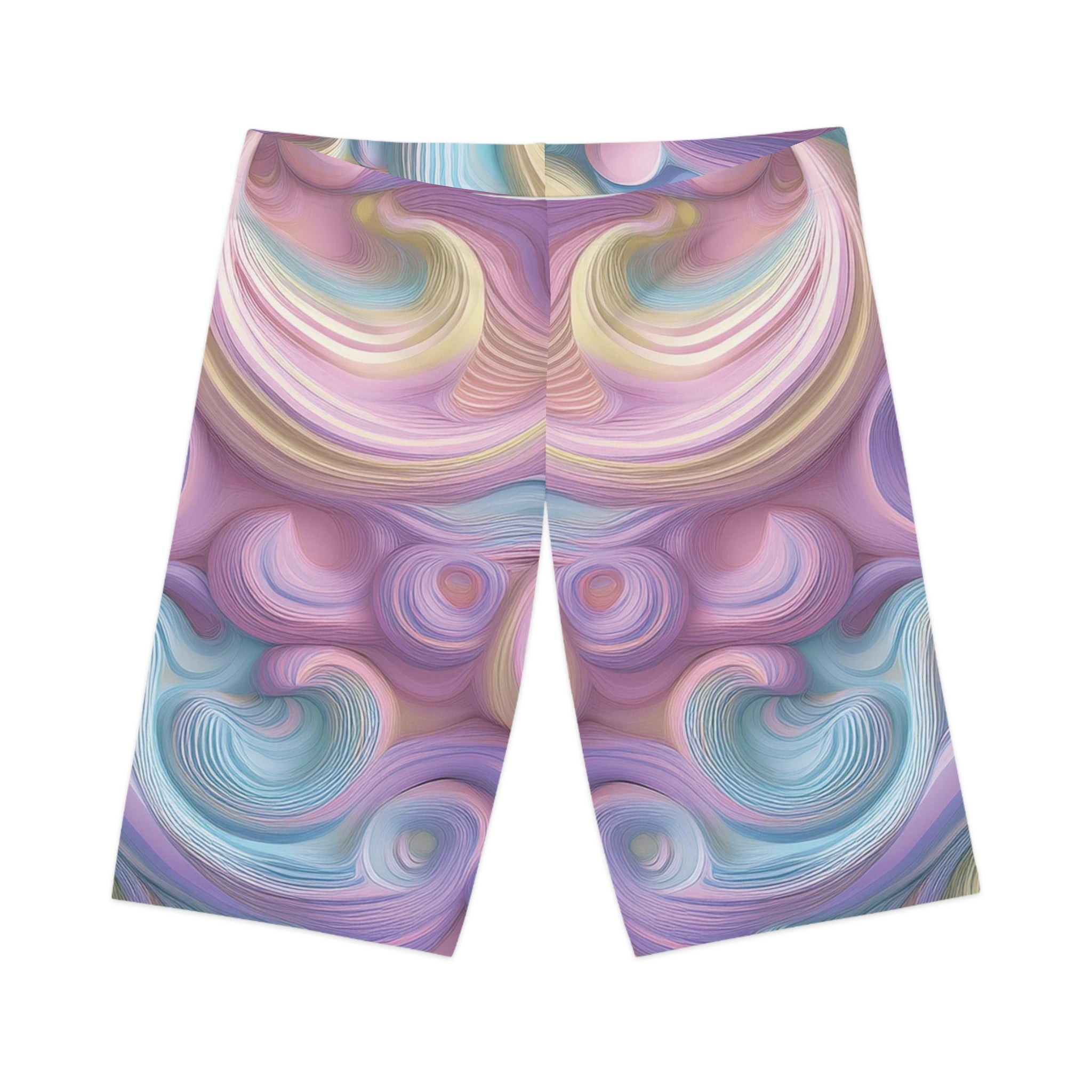 Pastel Biker Shorts - Walmart.com