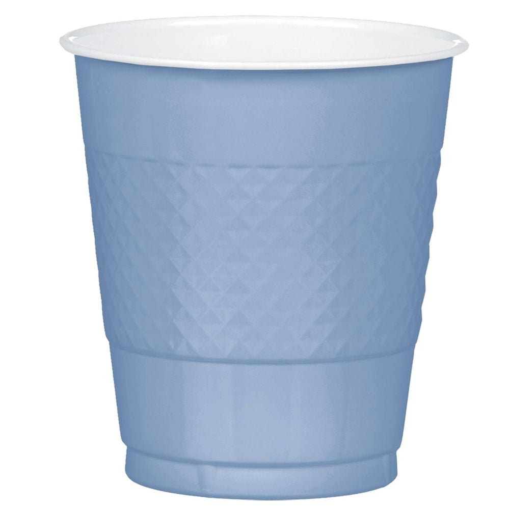 Pastel Blue 12 oz Plastic Cup 20 ct - Walmart.com