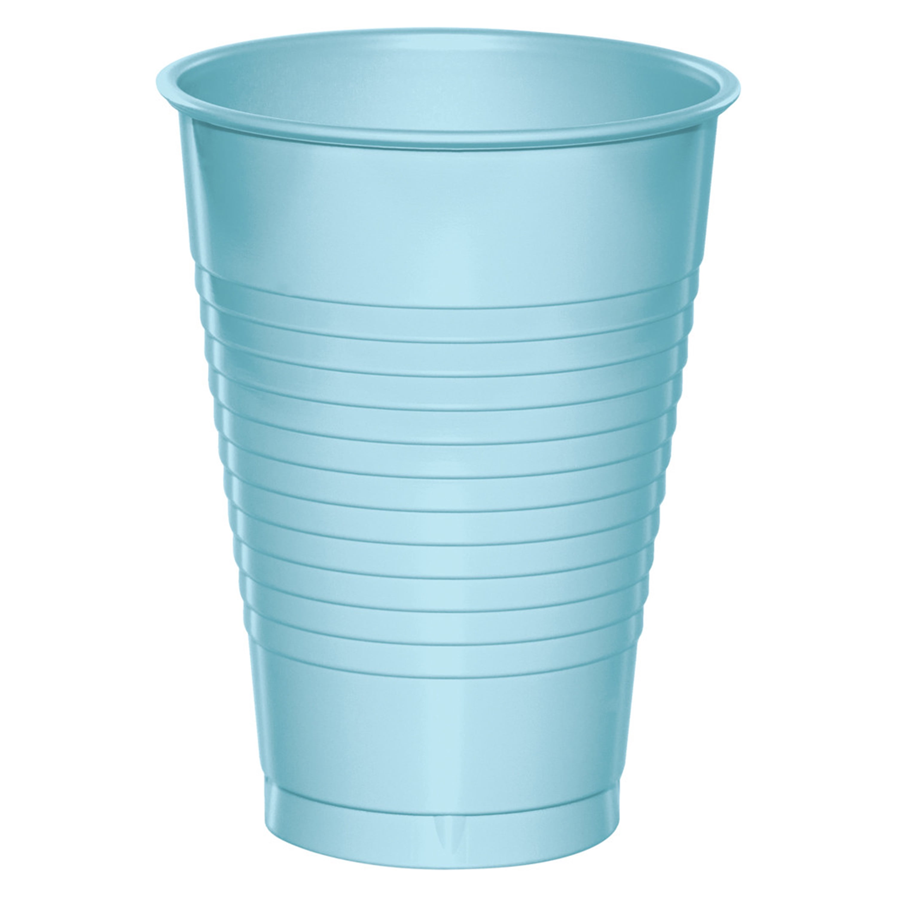 Pastel Blue 12 oz Plastic Cups for 20 Guests - Walmart.com
