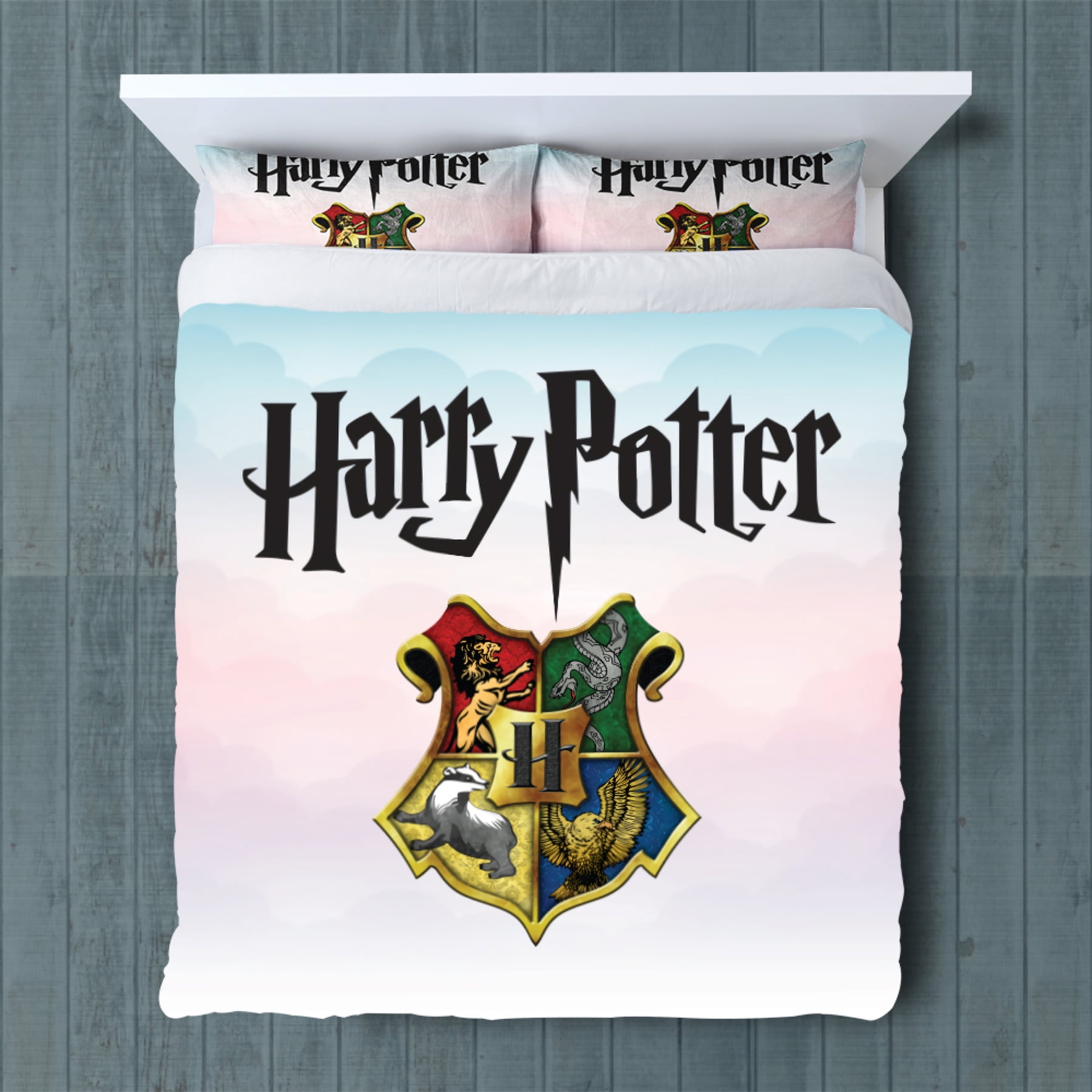 Pastel Cloud Bedding Set with House & Pillowcases - Magical Sleep Decor ...