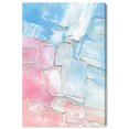 Pastel Clouds Beach Life Inspired Pastel Color Canvas Wall Art by Art ...