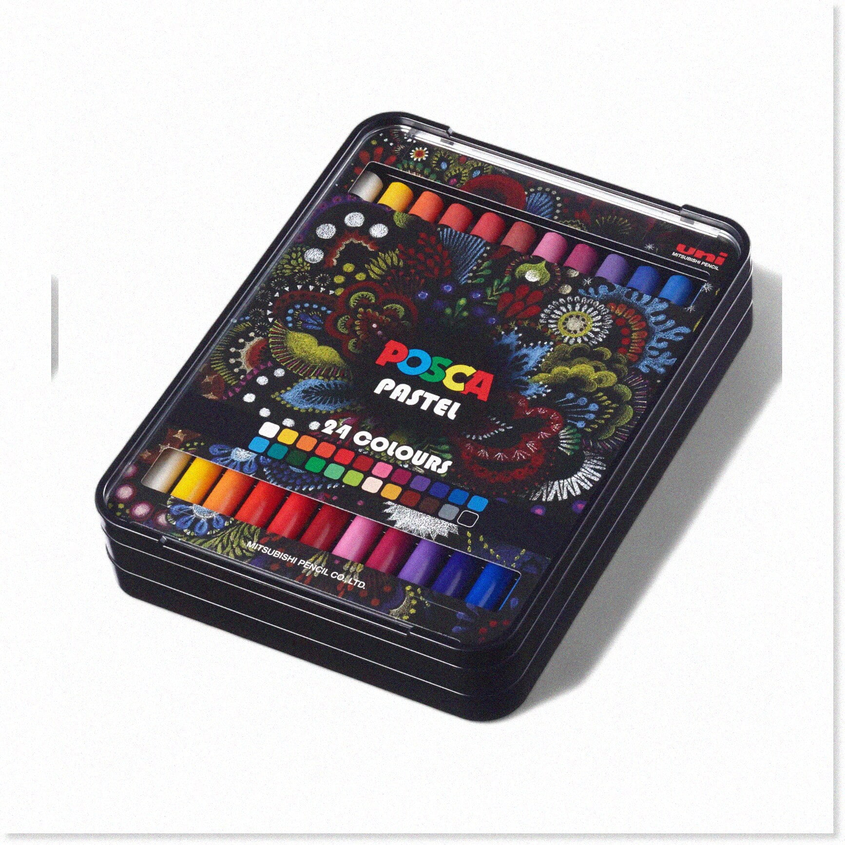 Pastel Dreams: 24-Piece Premium Wax Pastel Set - Art Supplies for Home ...