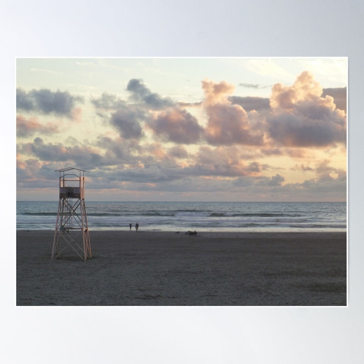 Pastel Evening Poster Wall Art, Modern Wall Decor For Living Room ...