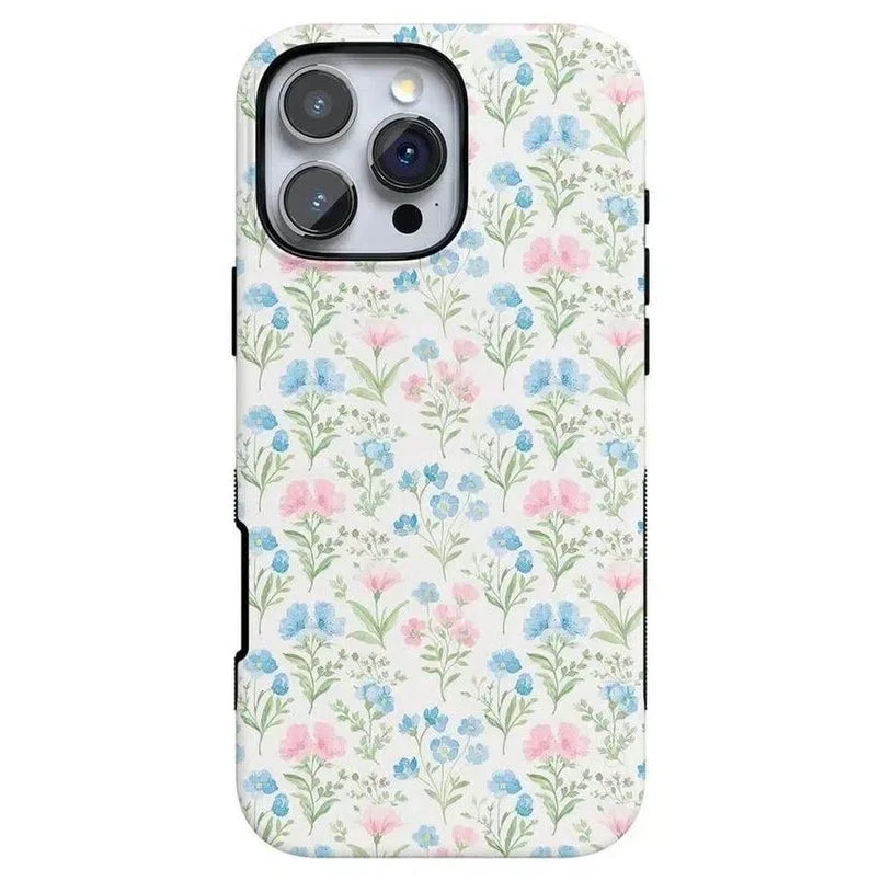 Pastel Garden Floral Graphic Protective Case for iPhone 11 12 13 14 15 ...