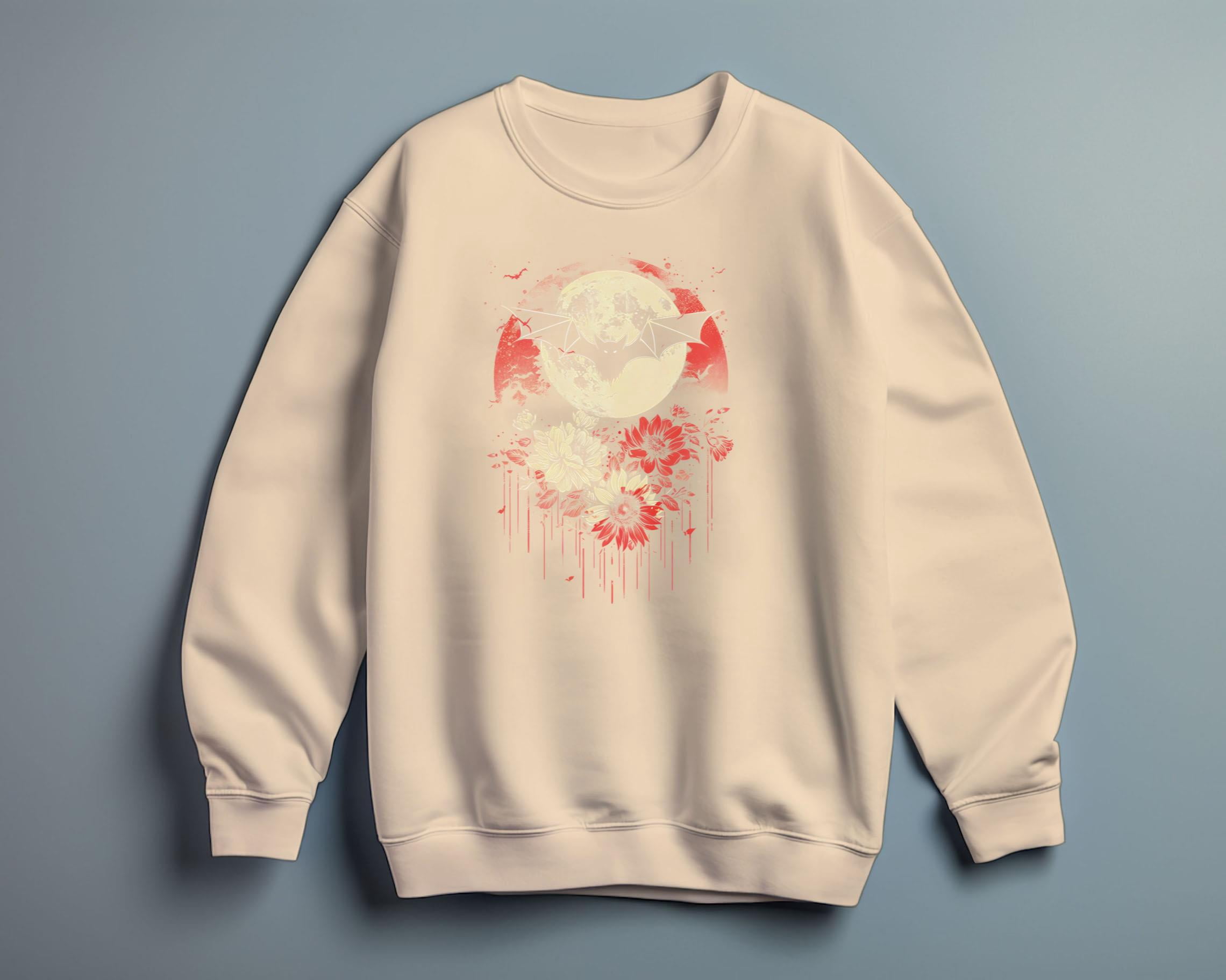 Pastel Goth Bat Shirt – Creepy Cute Witchy Alt Aesthetic Tee New ...