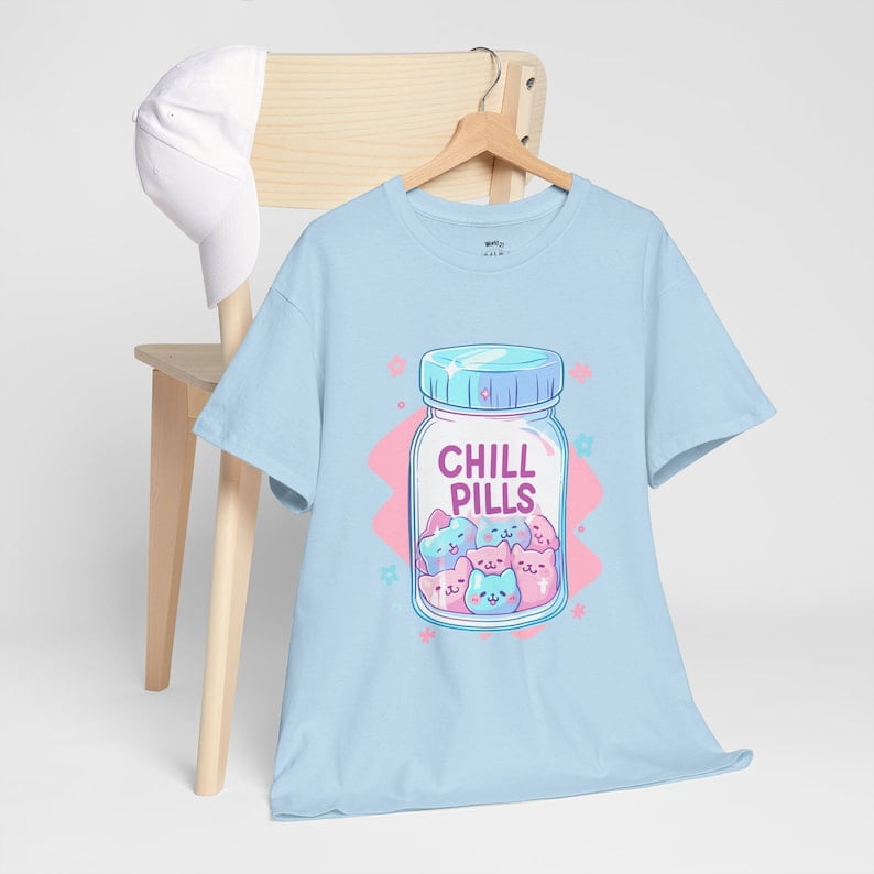 Pastel Goth Chill Pills T-Shirt | Pastel Goth, Kawaii Clothes, Yami ...