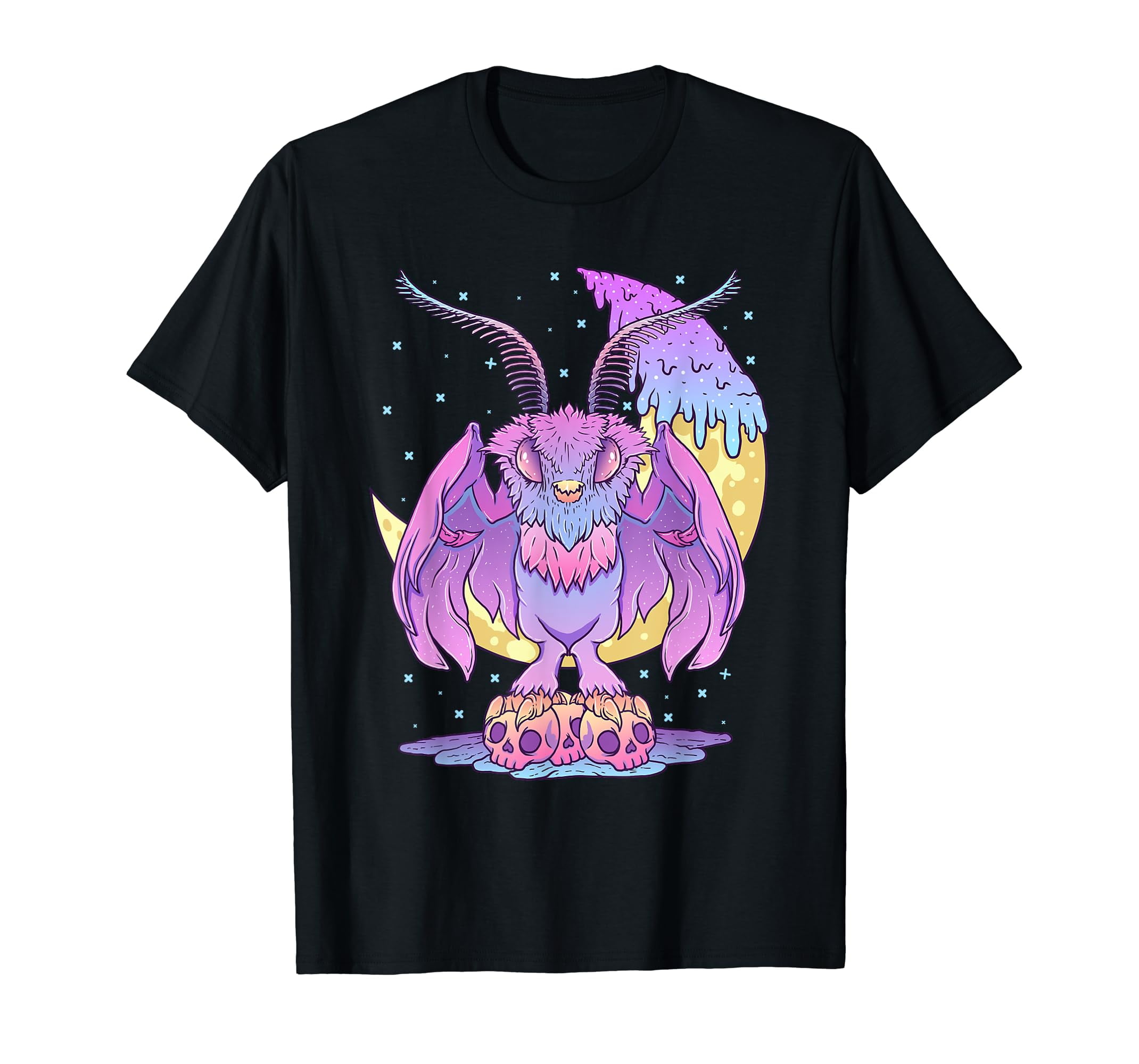 Pastel Goth Cute Kawaii Cryptid Mothman Pastel Goth T-Shirt - Walmart.com