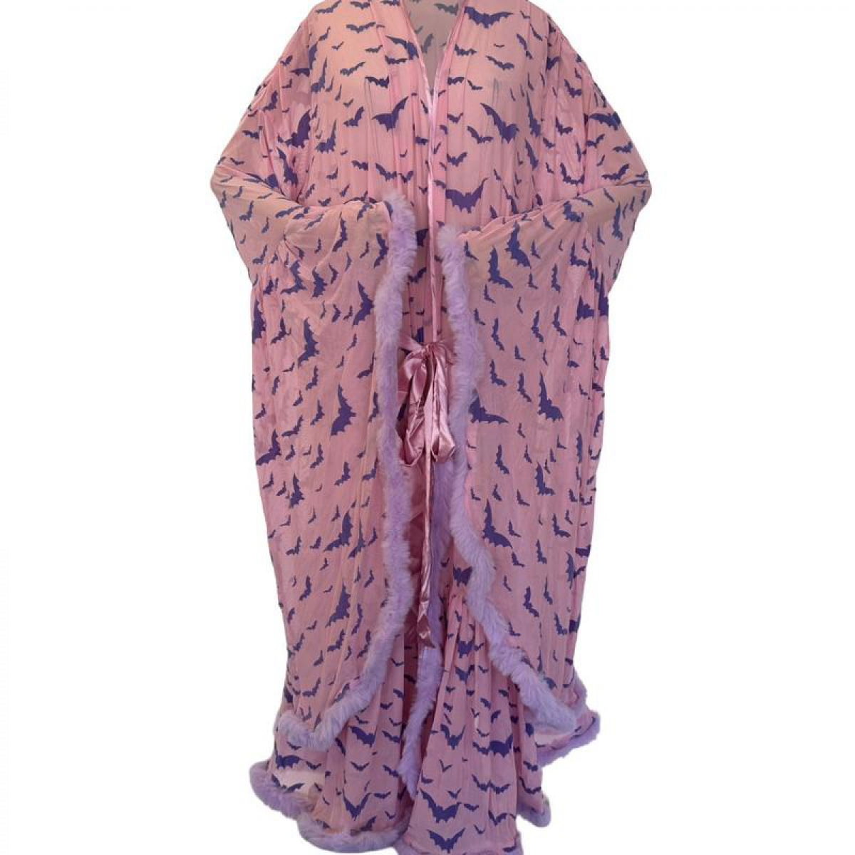 Pastel Goth Draculina Boudoir Robe - Walmart.com