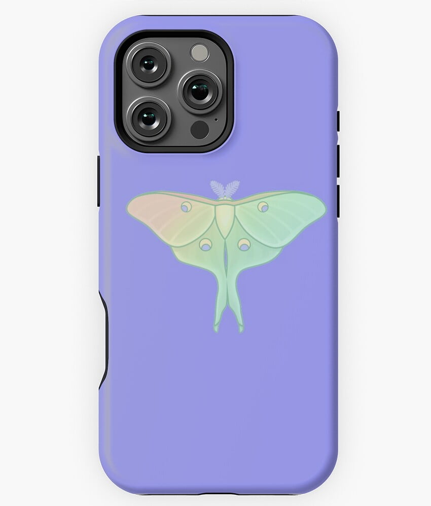 Pastel Luna Moth Cottagecore Aesthetic N5769 Phone Case for iPhone 17 ...