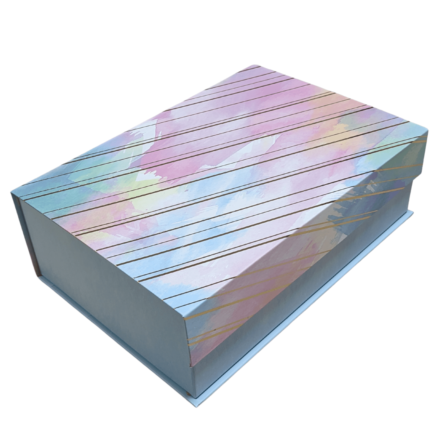 Pastel Magnetic Flip Top Gift Box-10.5"x6.75"x3"-Blue - Walmart.com