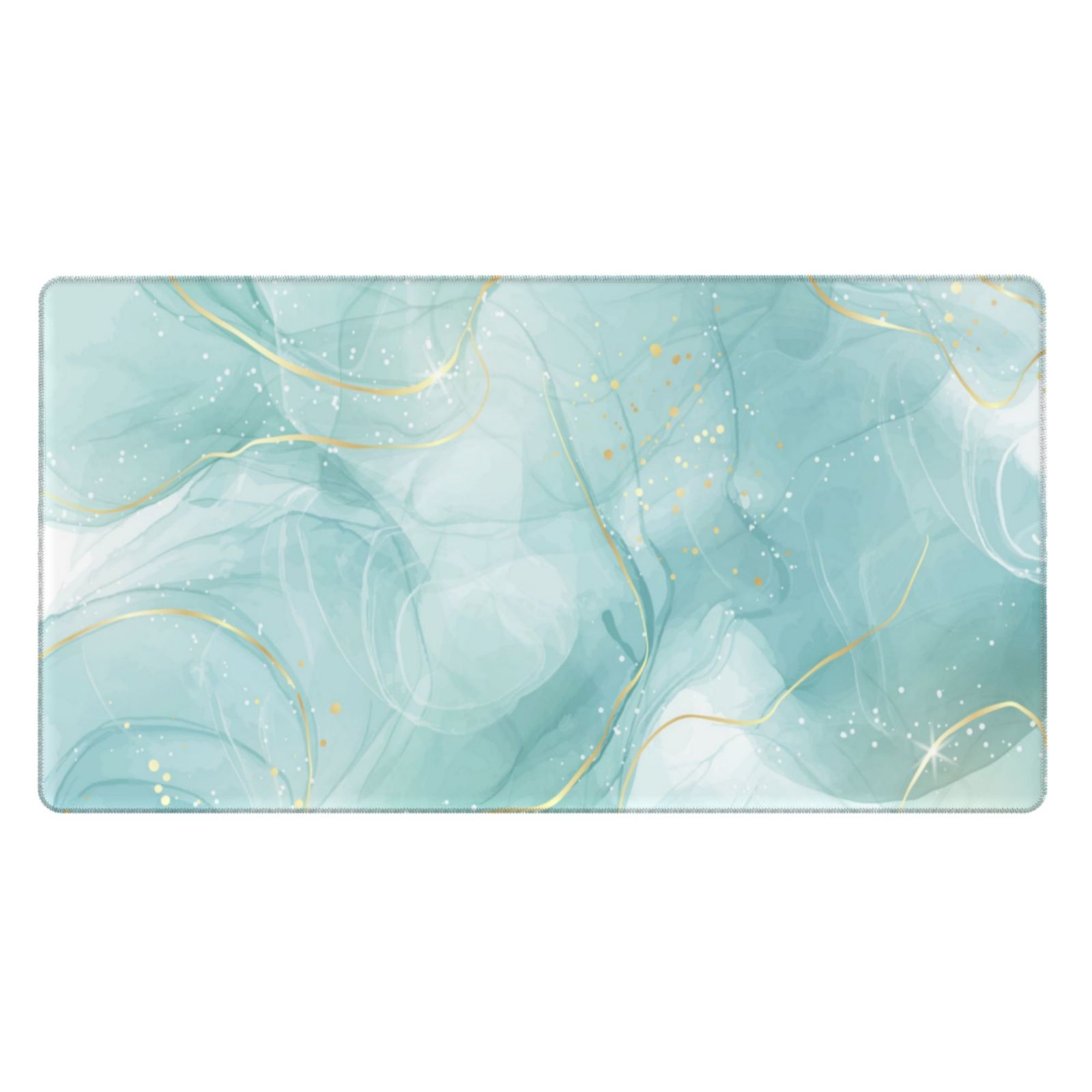 Pastel Mint Green Marble Mousepad Large Mouse Pad Desk Pad Computer ...