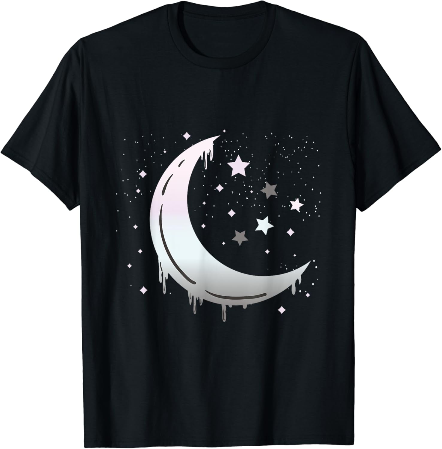 Pastel Moon Pastel Goth T-Shirt - Walmart.com