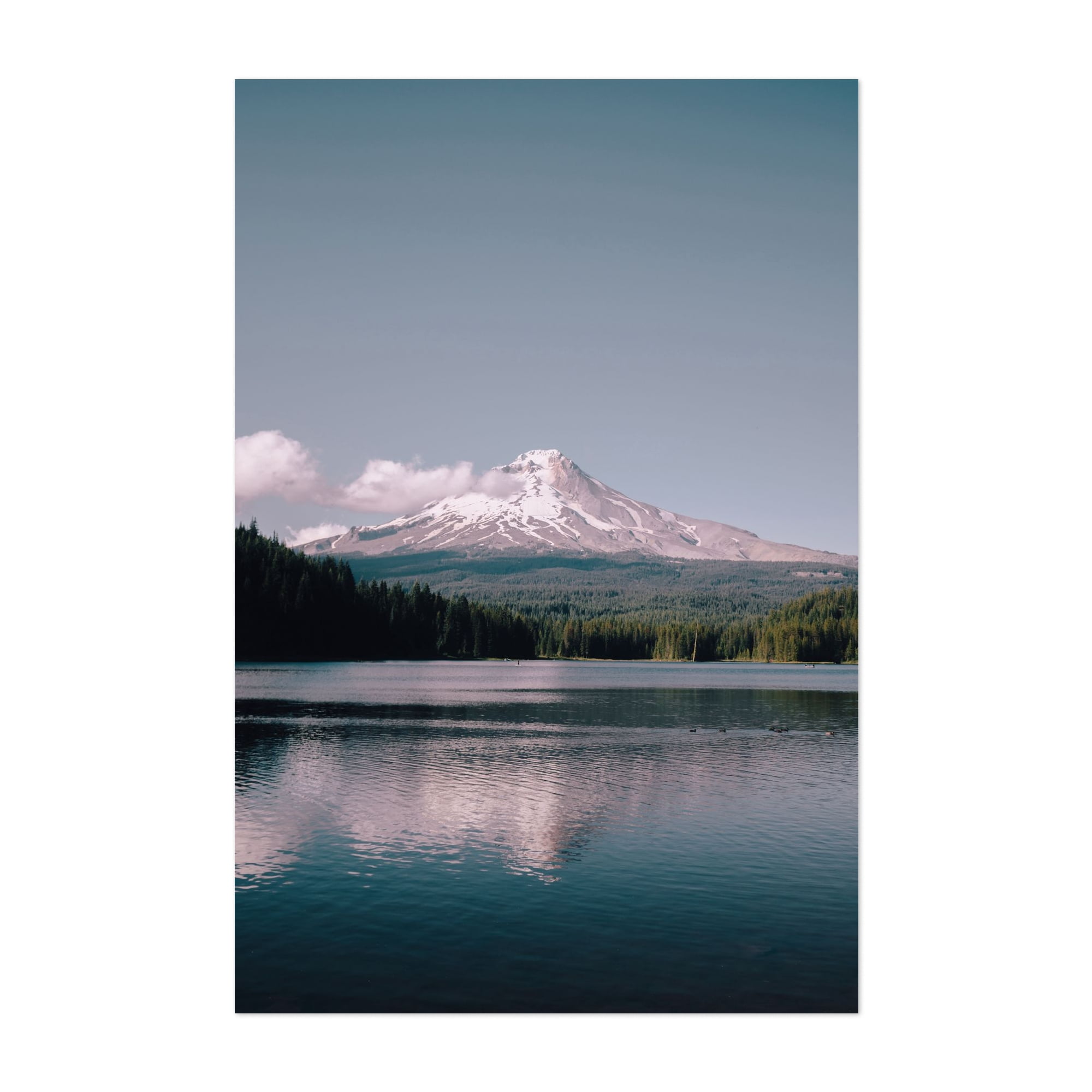 Pastel Mountain Lake - Oregon Photography Mountain Landscape Nature ...