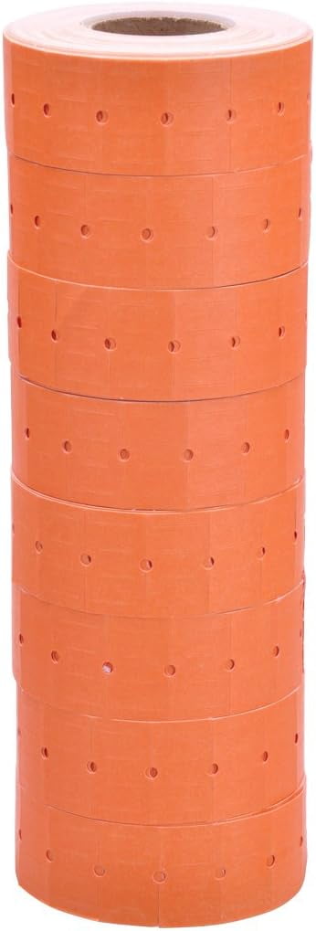 Pastel Orange Labels to fit Towa® GS Series/Halmark/Century Price Guns ...