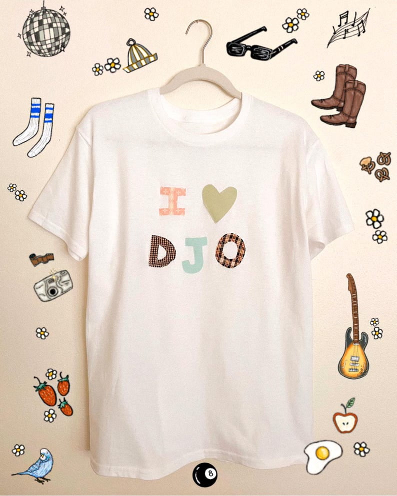 Pastel Patchwork Lettering Graphic Tee I Heart Cute Collage Style ...