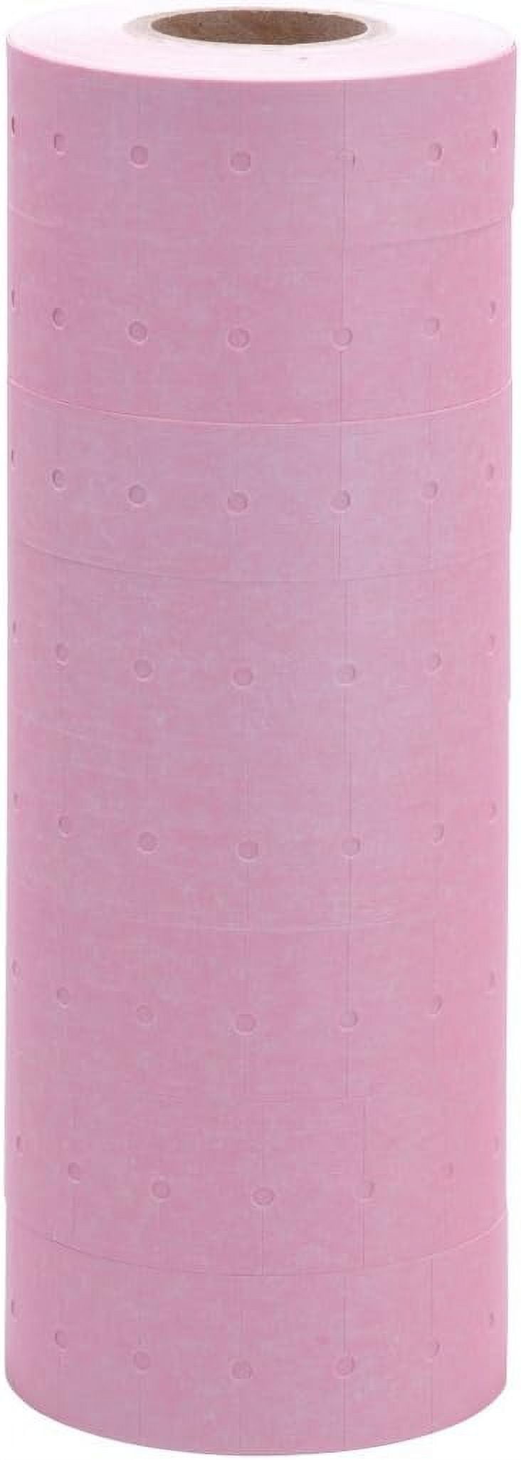 Pastel Pink Labels to fit ® MX5500 Price Guns 16 Pack (Free Ink roll ...