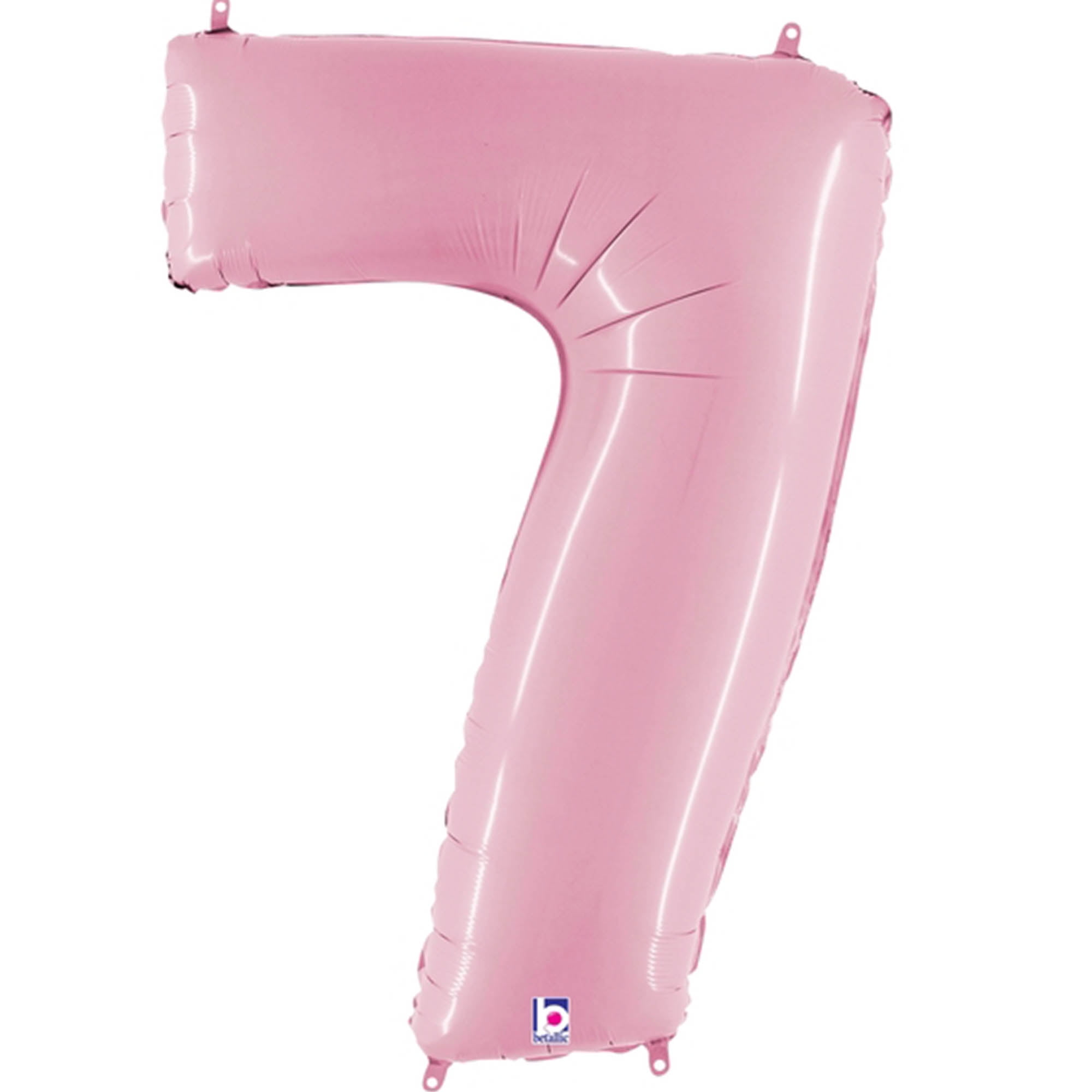 Pastel Pink Number 7 Balloon 40" - Walmart.com