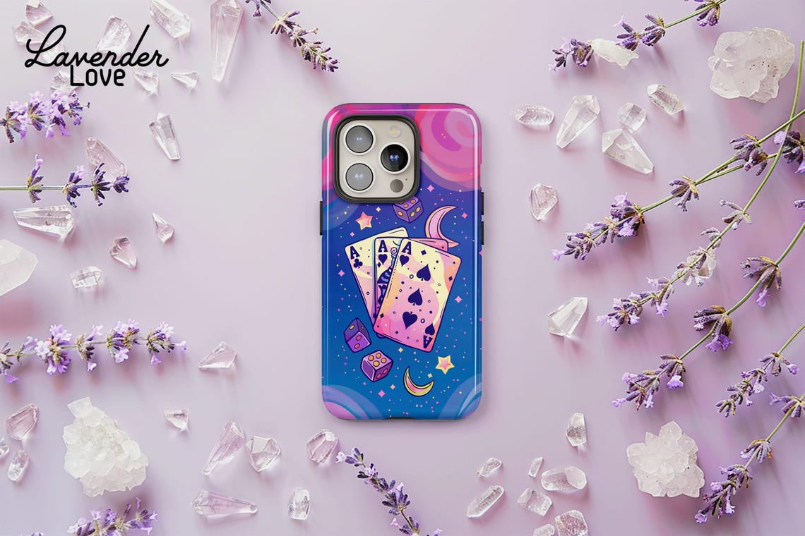 Pastel Playing Cards Celestial Case Compatible with iPhone 11 through ...