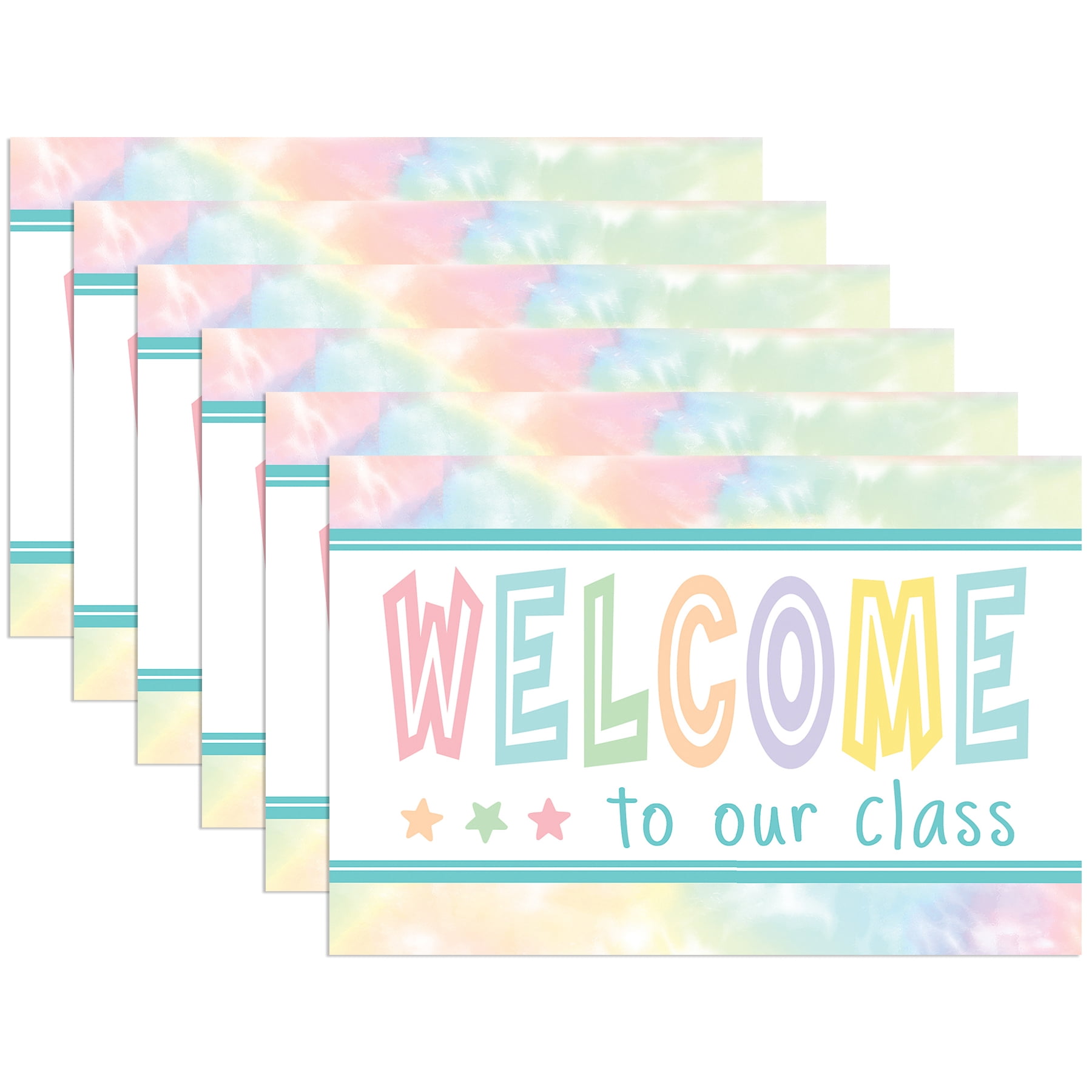 Pastel Pop Welcome Postcards, 30 Per Pack, 6 Packs - Walmart.com