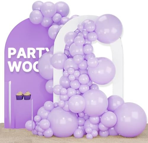 Pastel Purple Boons, 120 pcs Pale Purple Boons Different Sizes Pack of ...