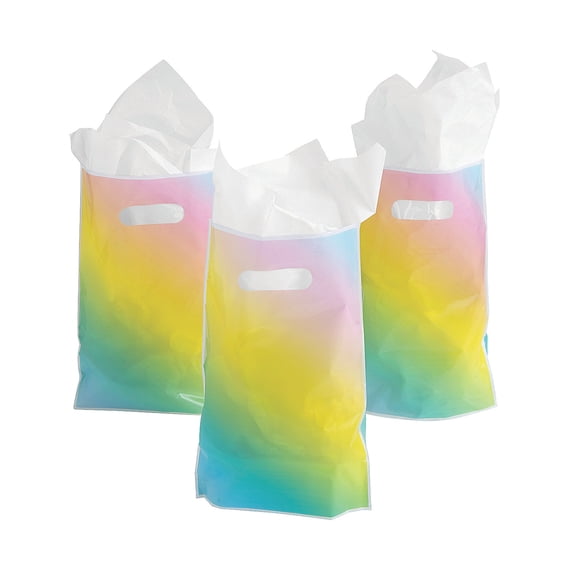 Pastel Rainbow Goody Bags - 50 Pieces - Walmart.com